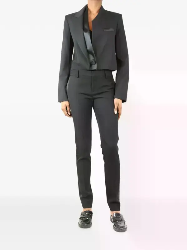 Saint Laurent Tailored Trousers With Side Stripe