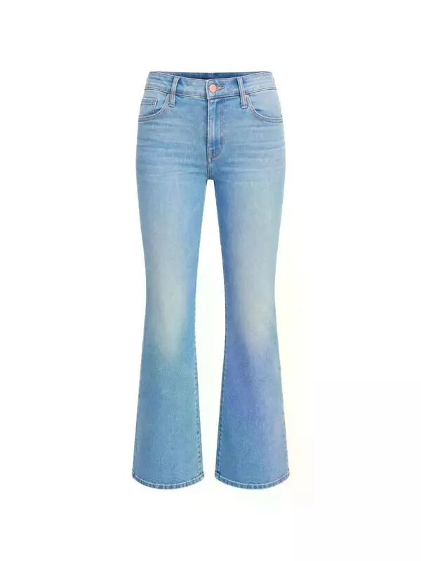 MOTHER The Doozy Flared-leg Jeans - Blue
