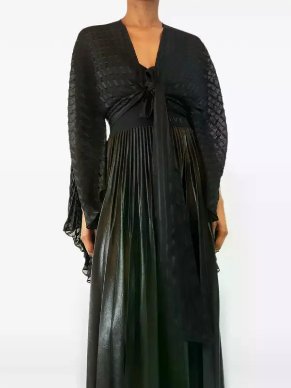 GEORGIA HARDINGE Pleated Wrap Top