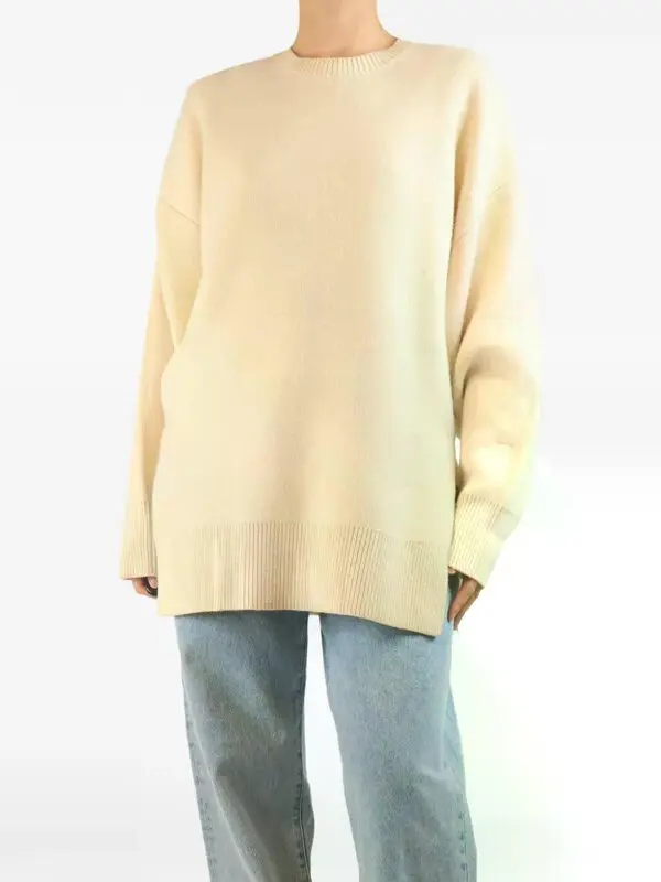 TOTEME Double-knit Crew Neck Sweater