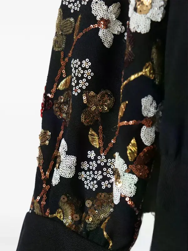 Miu Miu Embellished Open-back Midi Dress