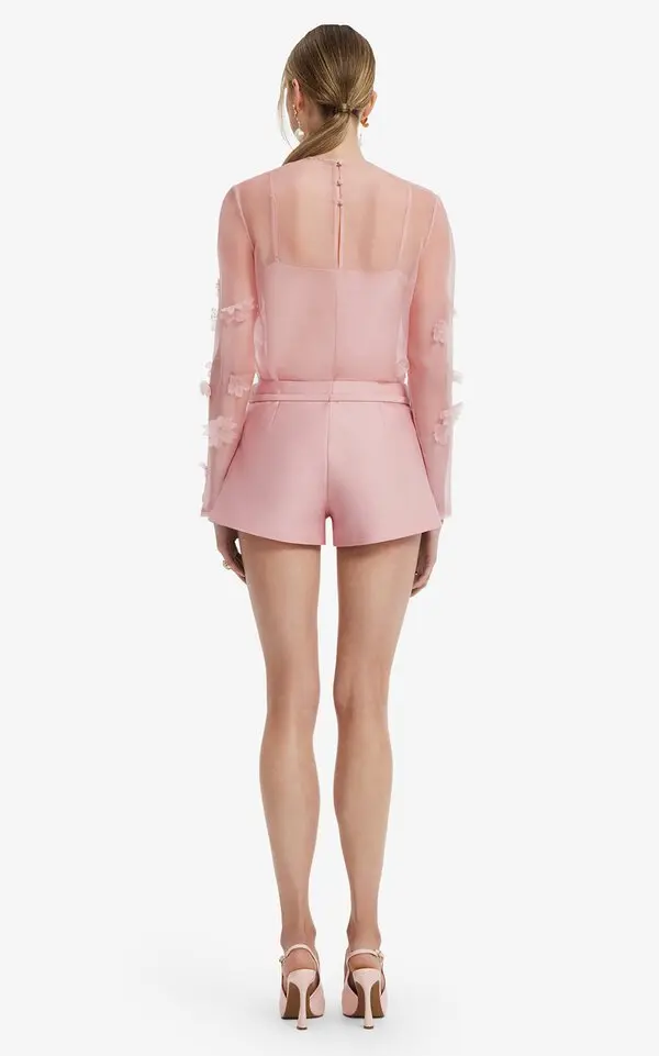 LEO LIN Aurelia Petal Blouse Rose