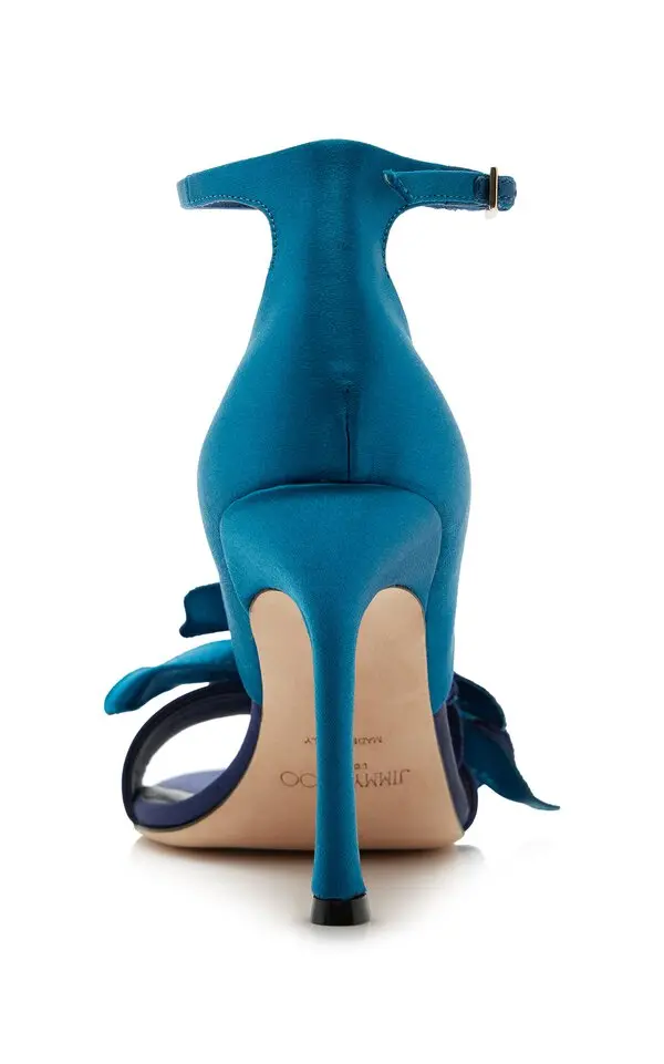 JIMMY CHOO Coko Satin Sandals