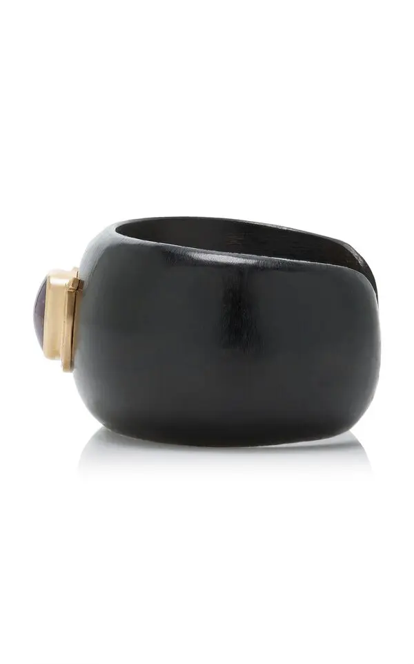 Annette Ferdinandsen Paloma "lone Star" Cuff With Star Ruby And Diamonds