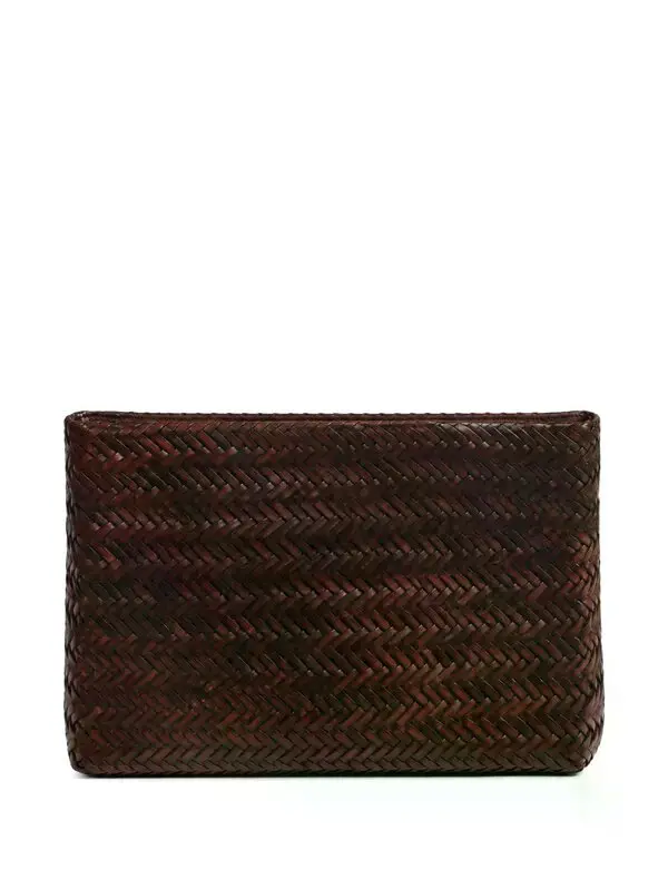 Manebí X Alex Rivière Studio Klein Woven Clutch Bag