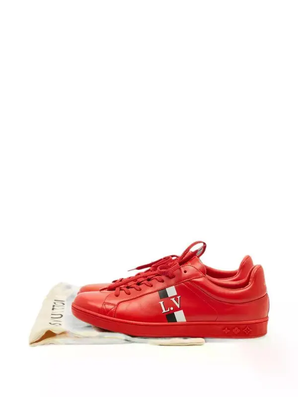 LOUIS VUITTON Luxembourg Leather Sneakers