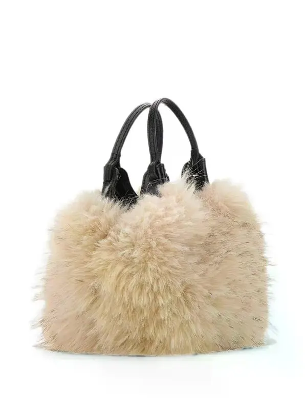 GIANNI CHIARINI Dua Faux-fur Tote Bag