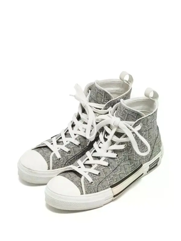 Dior B23 Oblique Canvas High-top Sneakers