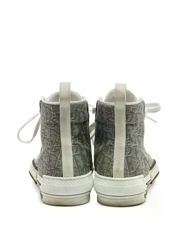 Dior B23 Oblique Canvas High-top Sneakers