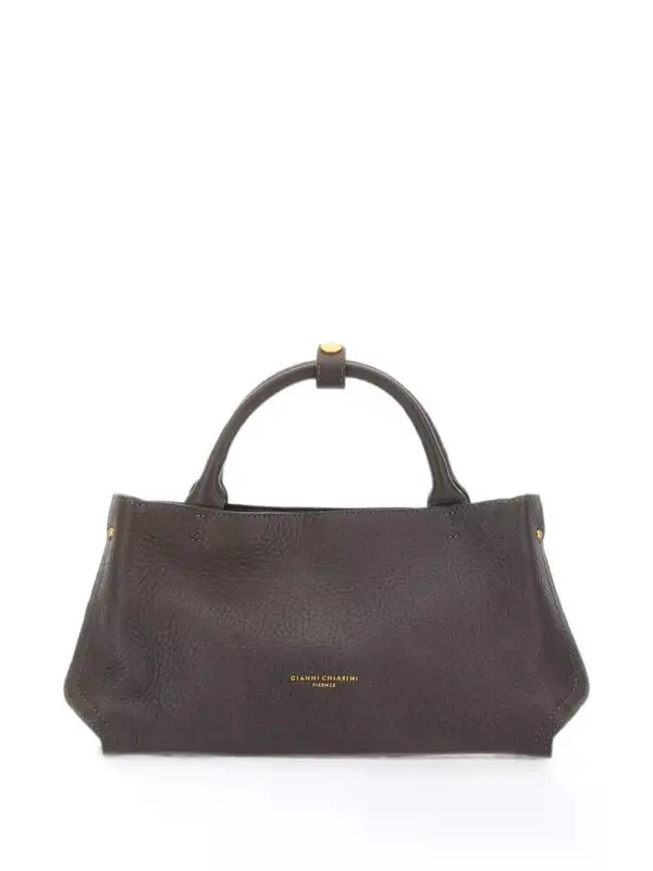 GIANNI CHIARINI Amal Leather Tote Bag - Brown