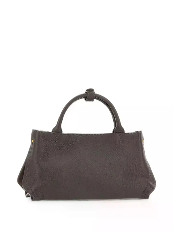 GIANNI CHIARINI Amal Leather Tote Bag - Brown