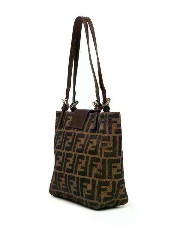 Fendi Zucca Canvas Shoulder Bag