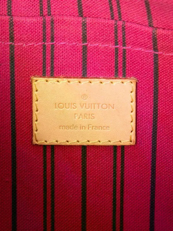 LOUIS VUITTON Monogram Canvas Neverfull Mm Pouch - Brown