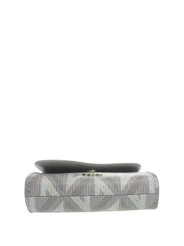 Dior 2022 Coated Canvas Cd Diamond Saddle Card Holder