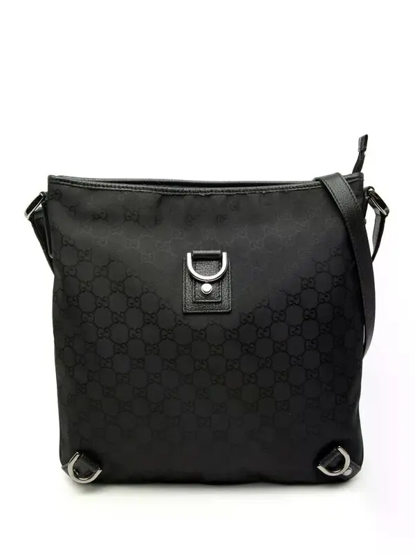 Gucci Gg Nylon Abbey D Ring Crossbody Bag