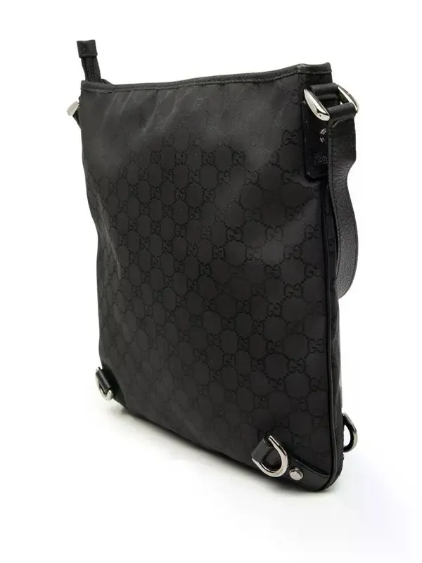 Gucci Gg Nylon Abbey D Ring Crossbody Bag