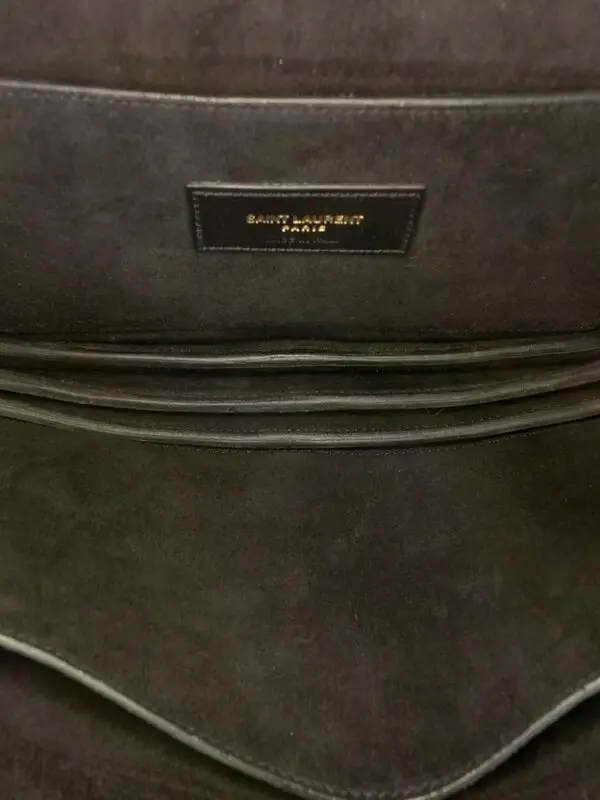 Saint Laurent Calfskin Dylan Crossbody Bag