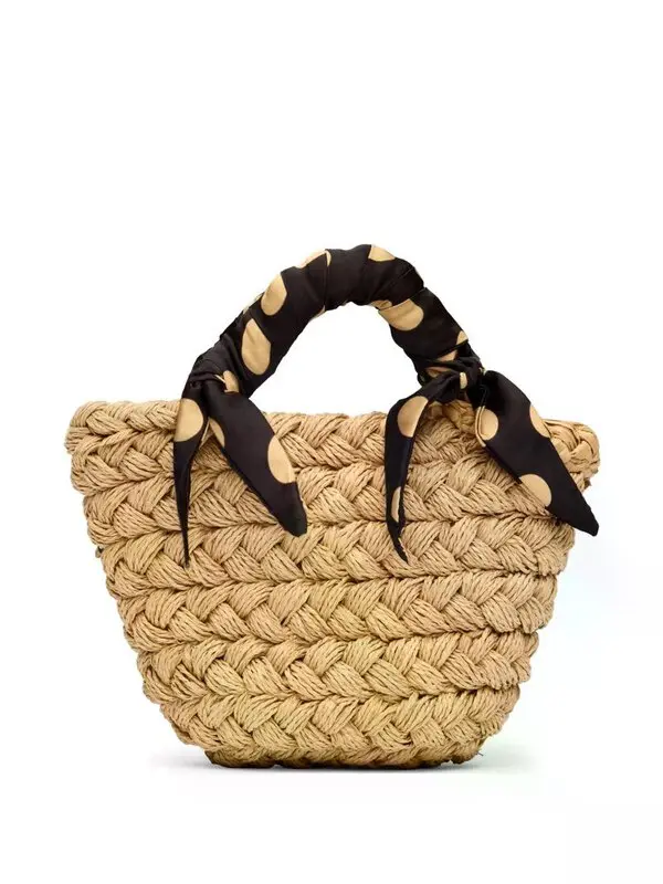 SIMONMILLER Woven Basket Mini Bag