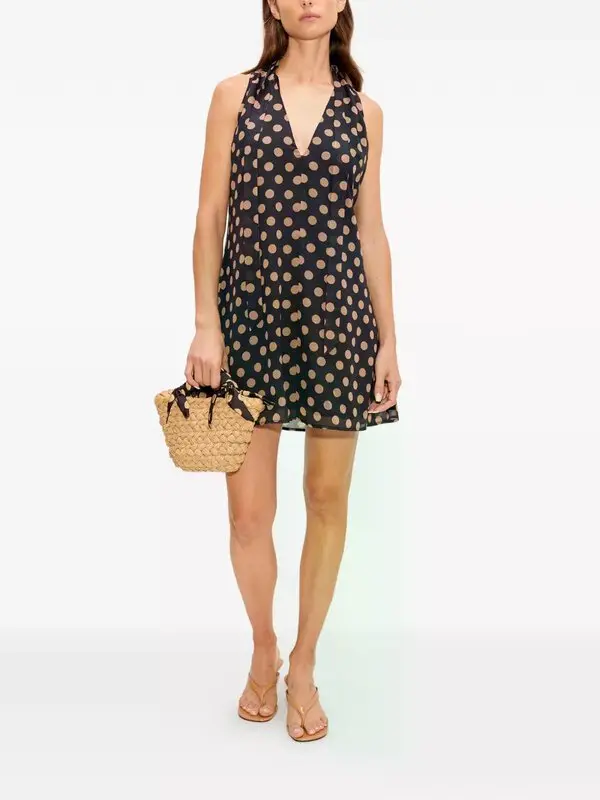 SIMONMILLER Woven Basket Mini Bag
