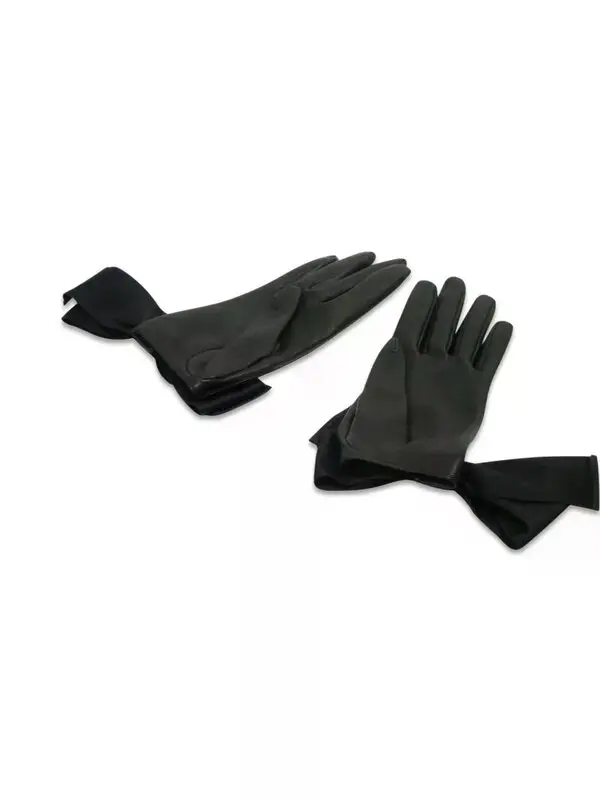 LOUIS VUITTON Silk-ribbon Gloves
