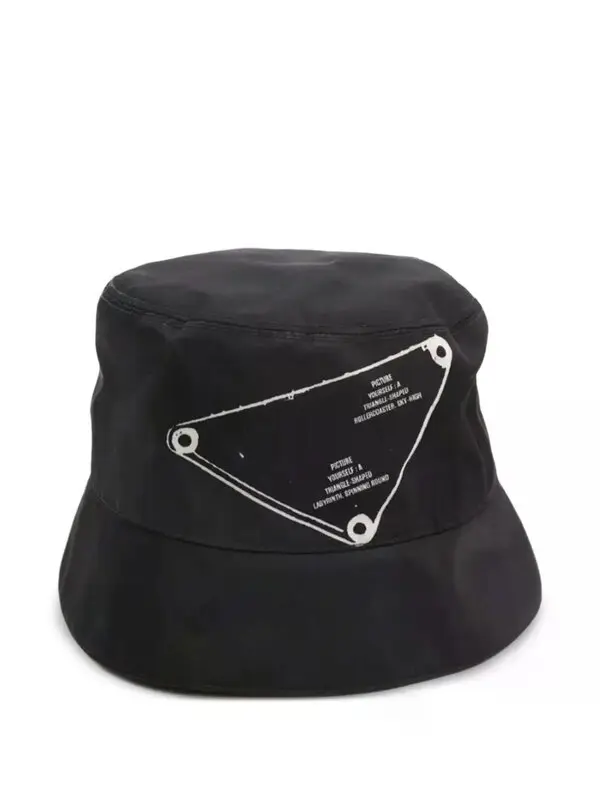 Prada Floral Print Bucket Hat