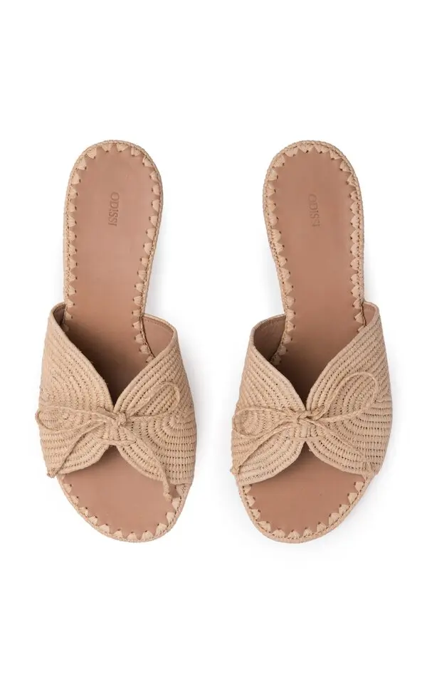 ODISSI Odett Rafia Sandals