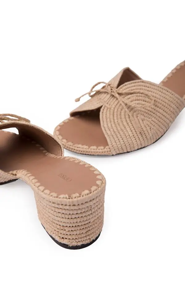 ODISSI Odett Rafia Sandals