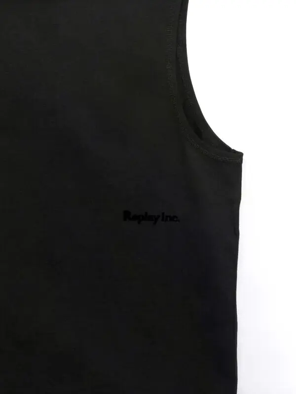 REPLAY Logo Detail Tank Top