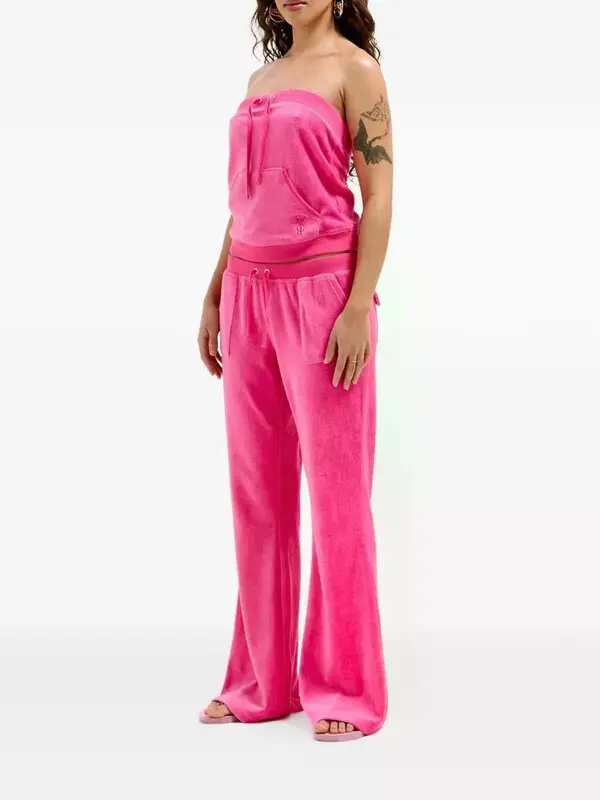 Juicy Couture Heritage Velour Tube Top