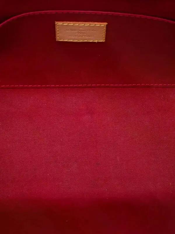 LOUIS VUITTON Monogram Vernis Roxbury Drive Satchel - Red