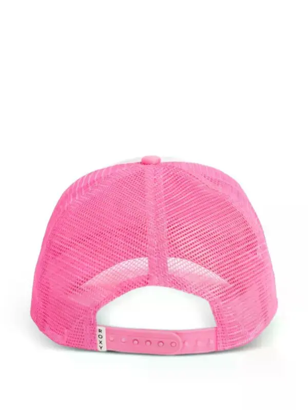 Roxy X Juicy Couture Logo-print Trucker Cap - Pink