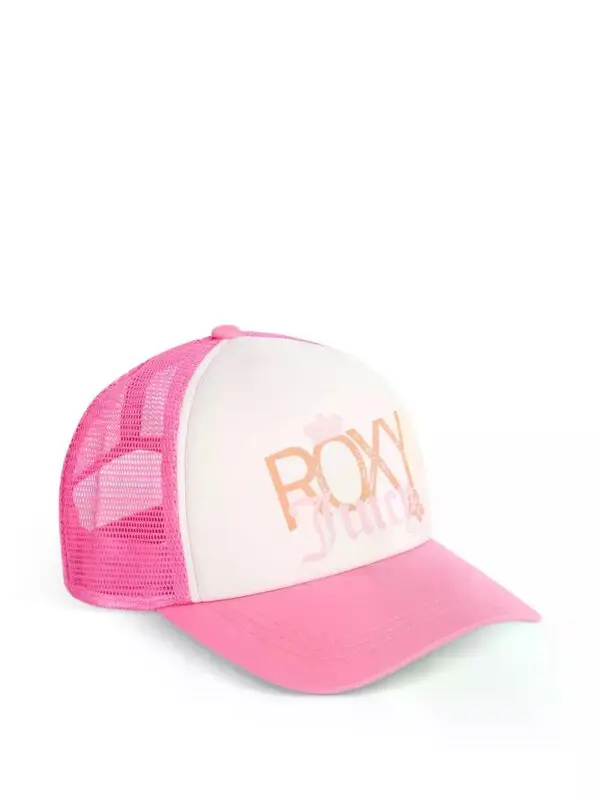 Roxy X Juicy Couture Logo-print Trucker Cap