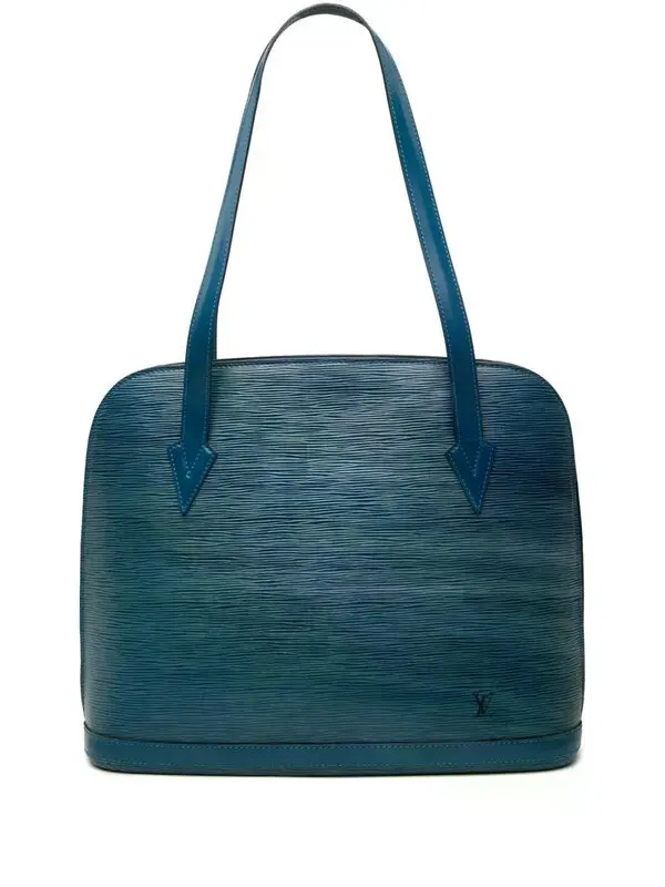 LOUIS VUITTON Epi Lussac Shoulder Bag - Blue