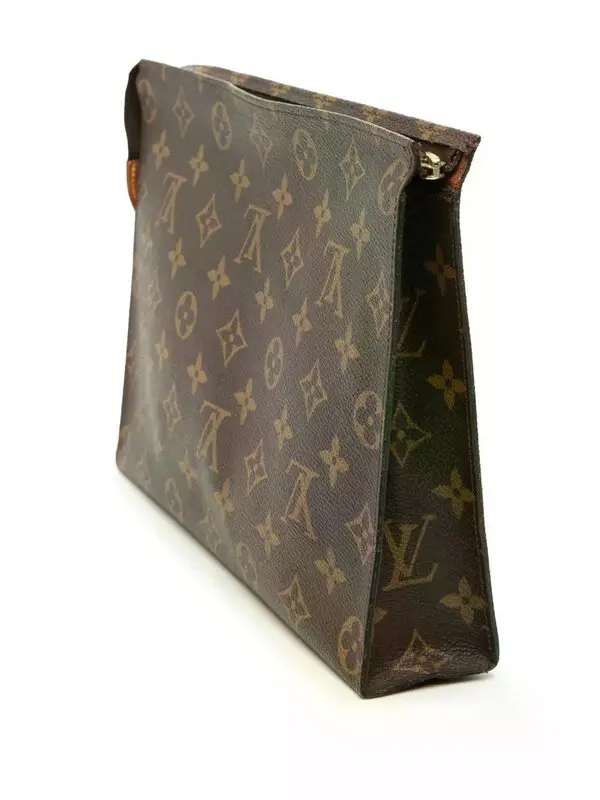LOUIS VUITTON Monogram Toiletry Pouch 26 Clutch Bag - Brown