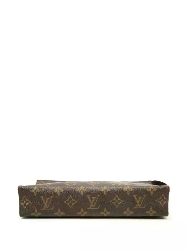 LOUIS VUITTON Monogram Toiletry Pouch 26 Clutch Bag - Brown
