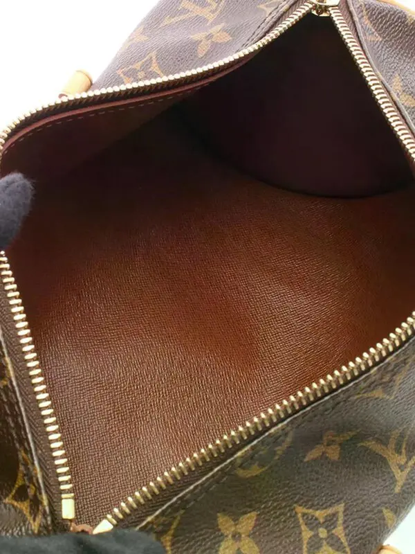 LOUIS VUITTON Monogram Papillon 30 Handbag - Brown