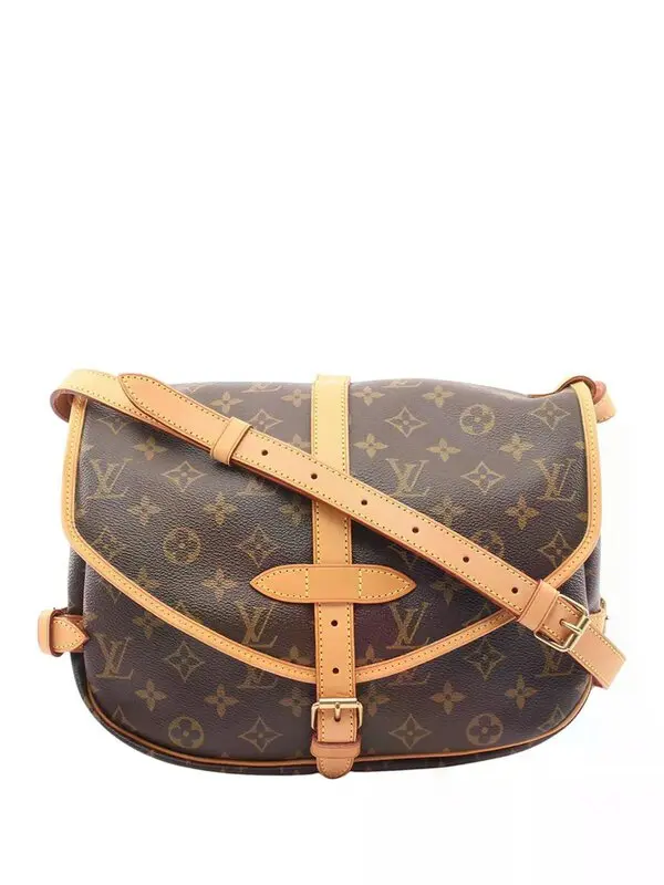 LOUIS VUITTON Monogram Saumur 30 Crossbody Bag