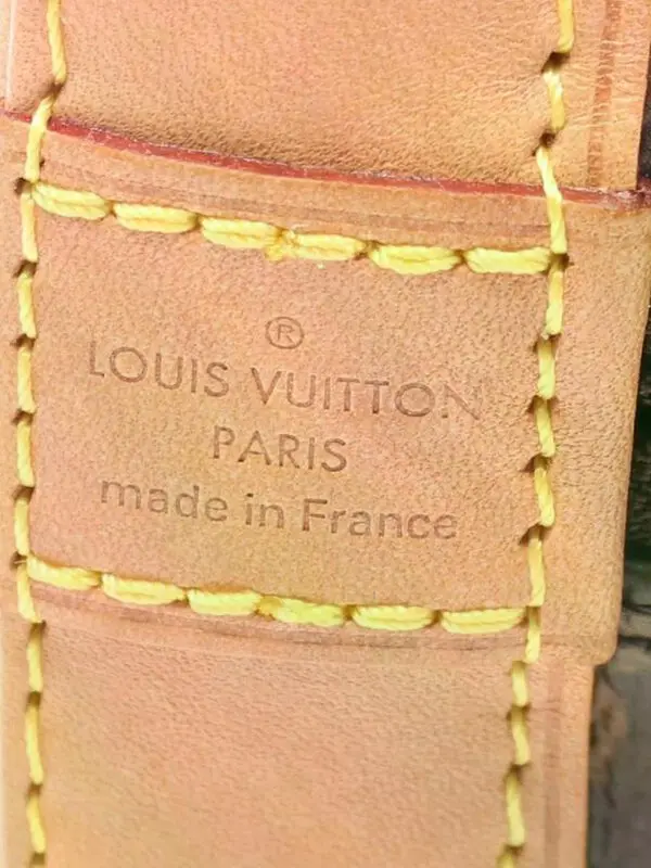 LOUIS VUITTON Monogram Alma Bb Satchel - Brown