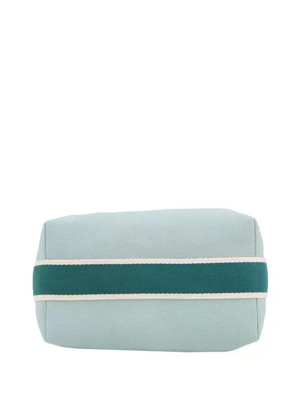 Hermès Toile Bride A Brac Case Vanity Bag - Blue