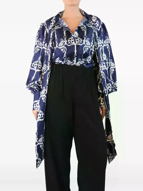 Borgo De Nor Marcel Graphic Print Blouse