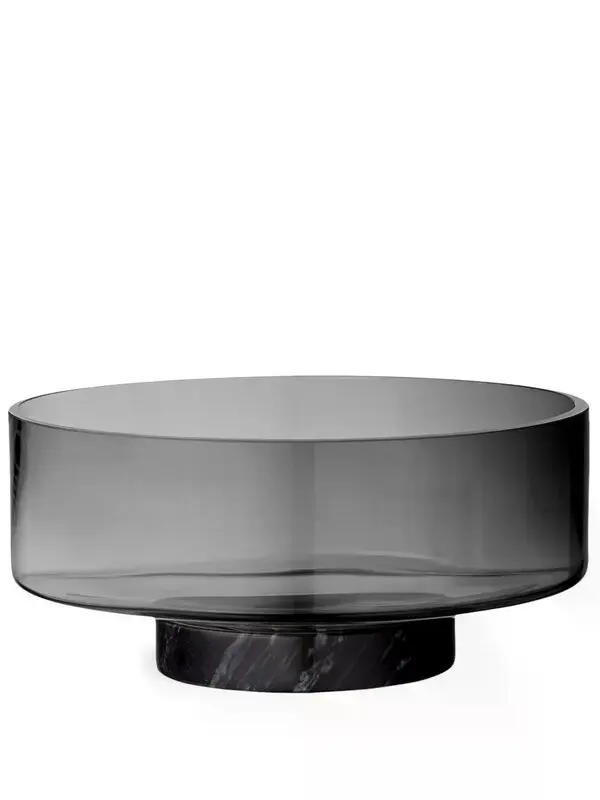 AYTM Volvi Glass-marble Bowl - Black
