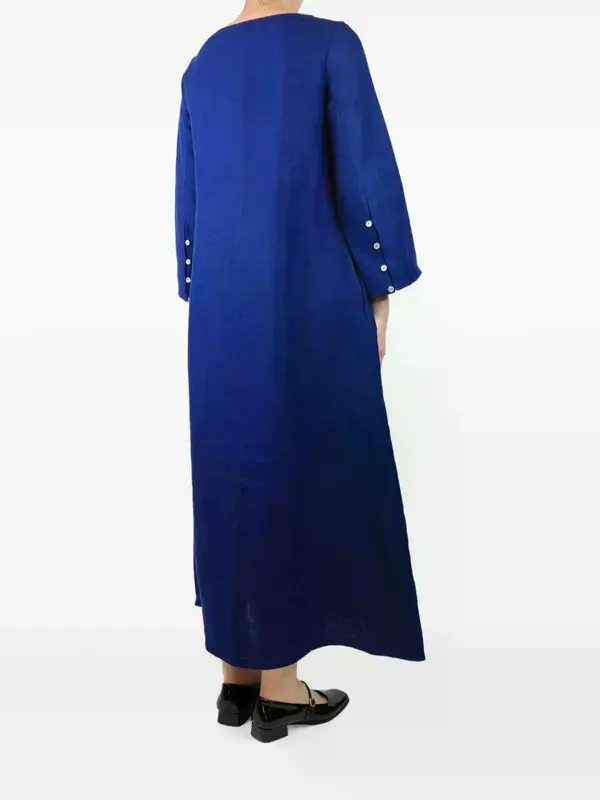 BAMFORD Linen Maxi Dress