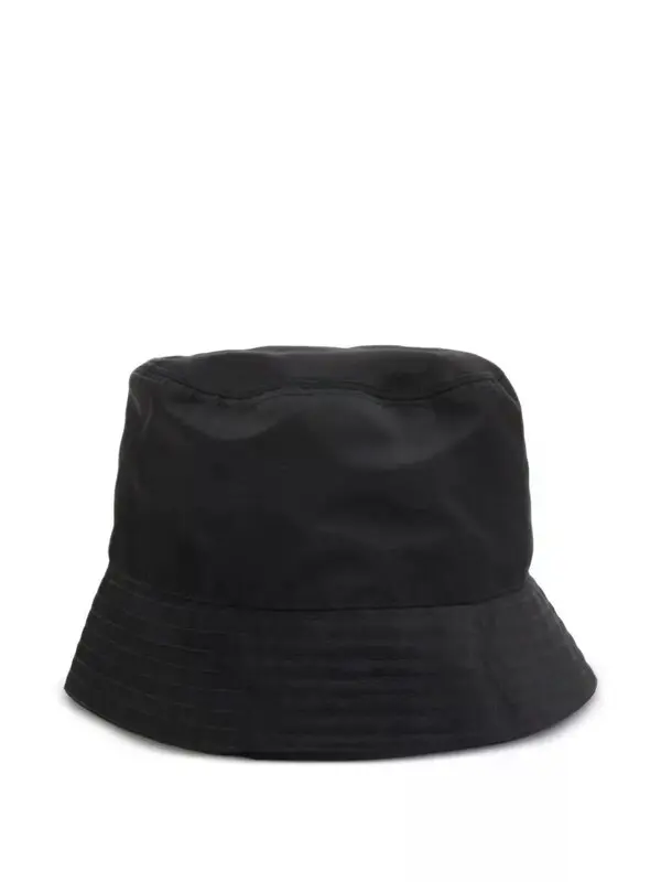 Prada Rubberised Logo Bucket Hat
