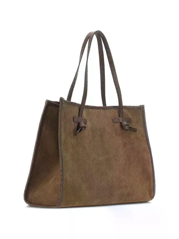 MARCELLA CLUB Marcella Ostrich-effect Shoulder Bag