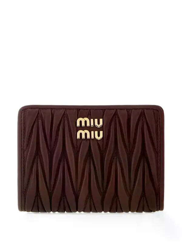 Miu Miu Matelassé Wallet