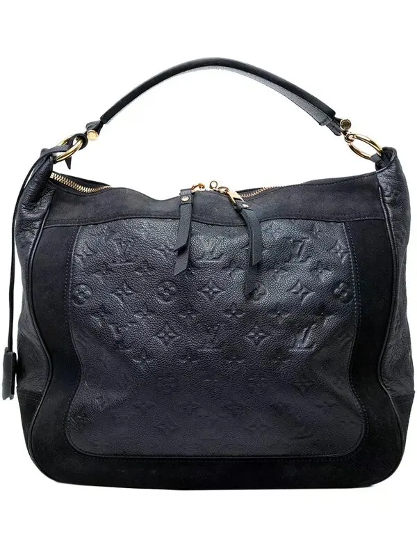 LOUIS VUITTON Monogram Empreinte Audacieuse Mm Satchel - Blue