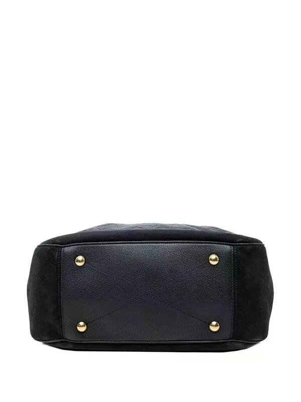 LOUIS VUITTON Monogram Empreinte Audacieuse Mm Satchel - Blue