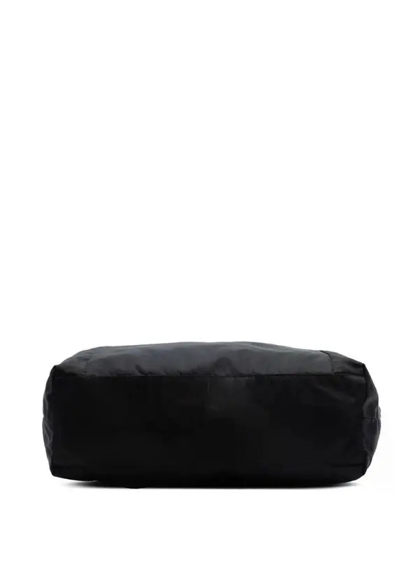 Prada Tessuto Beaded Handle Tote Bag