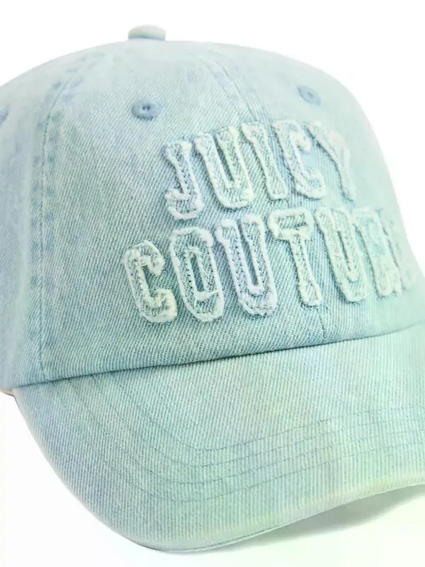 Juicy Couture Logo-embroidered Denim Cap