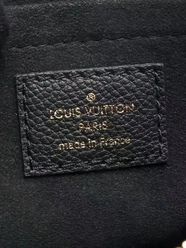 LOUIS VUITTON Monogram Giant Empreinte Multi Pochette Accessoires - Black